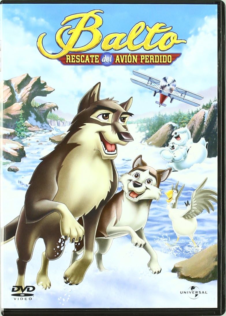 Balto 3: Rescate Del Avión Perdido Import Dvd Personajes Animados; Phil ...