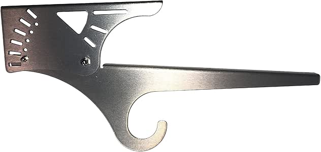 Amazon.com: Sloped Ceiling Clothes Rod & Shelf Bracket (Brushed Nickel ...
