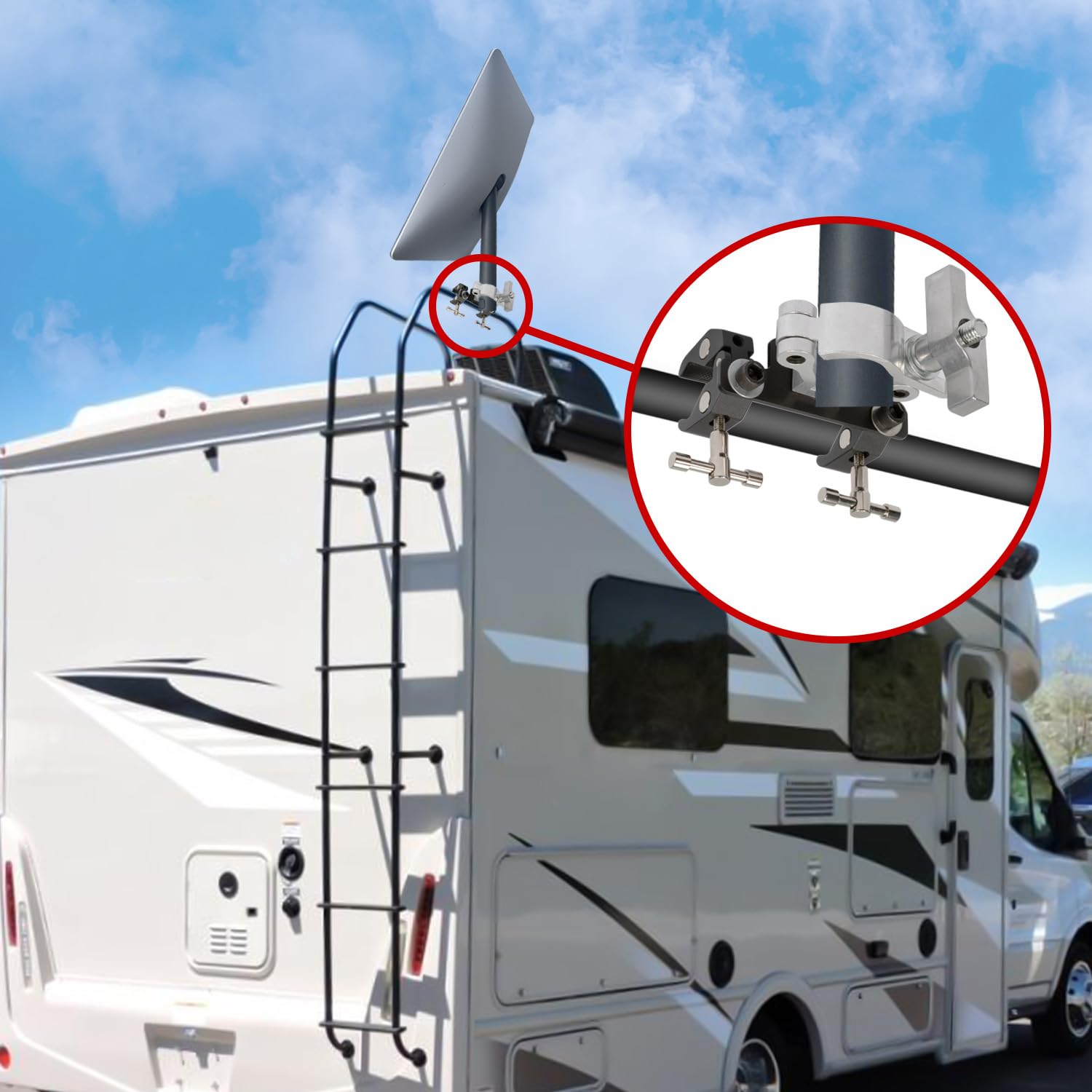 Mua Aspotify Starlink Mount Clamp, Starlink Mounting Kit, Starlink RV ...