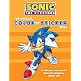 Amazon.com: Sonic the Hedgehog: The Official Color by Sticker Book ...