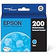 Amazon.com: EPSON T200 DURABrite Ultra -Ink Standard Capacity Cyan ...