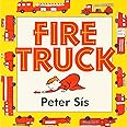 Amazon.com: Fire Truck Board Book: 9780060562595: Sis, Peter, Sis ...