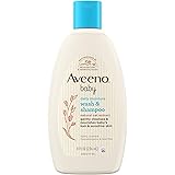 Amazon.com: Aveeno Baby Daily Moisture Gentle Bath Wash & Shampoo with ...