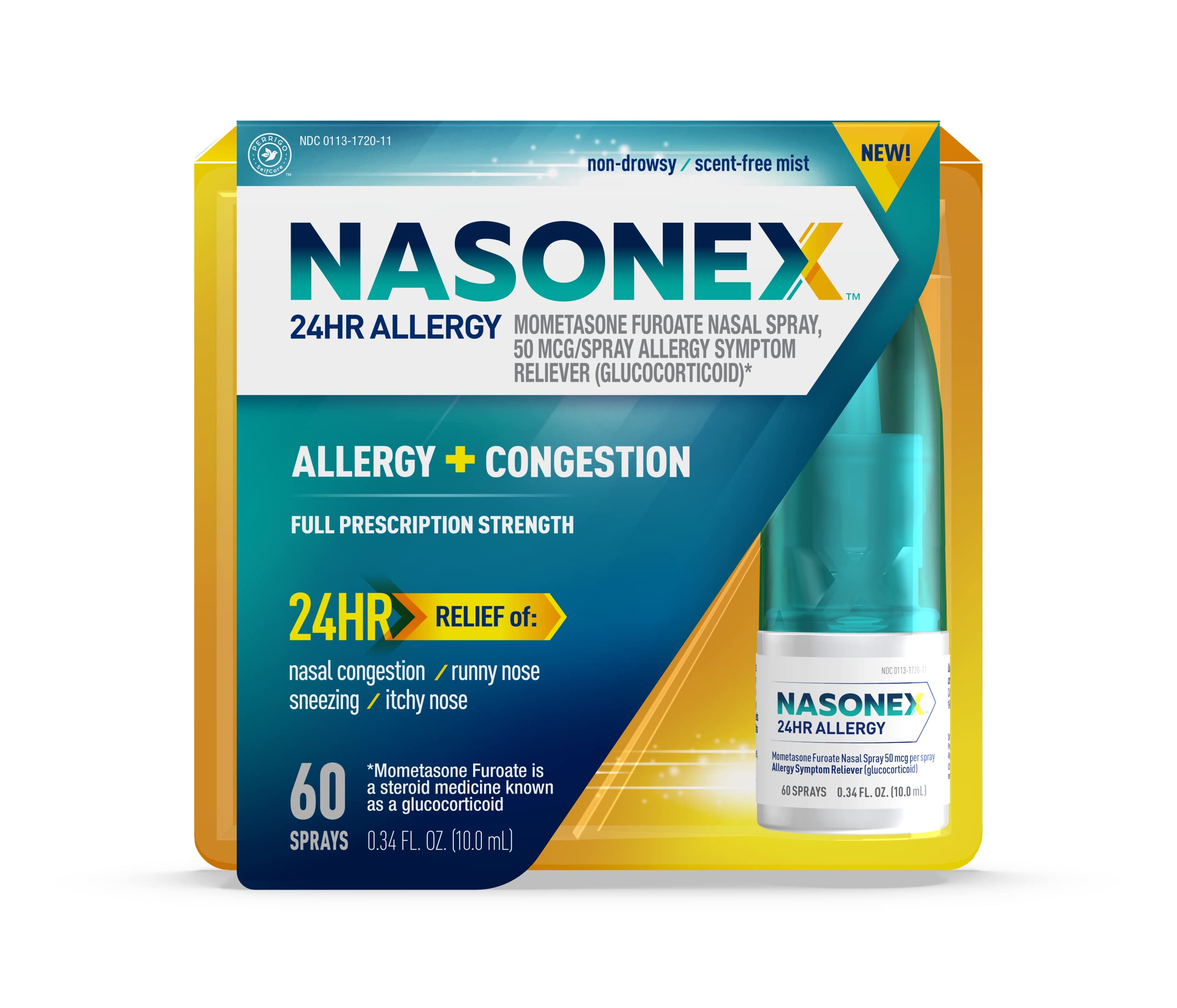 Mua Nasonex 24Hr Allergy Nasal Spray - 60 Spray trên Amazon Mỹ chính ...