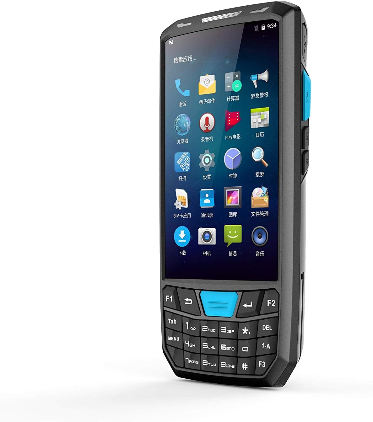 Portable Wireless POS Terminal with Honeywell Scan Engine by POSUNITECH ...