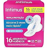 Intimus Absorvente Externo, Noturno Suave com Abas, 8 unidades | Amazon ...