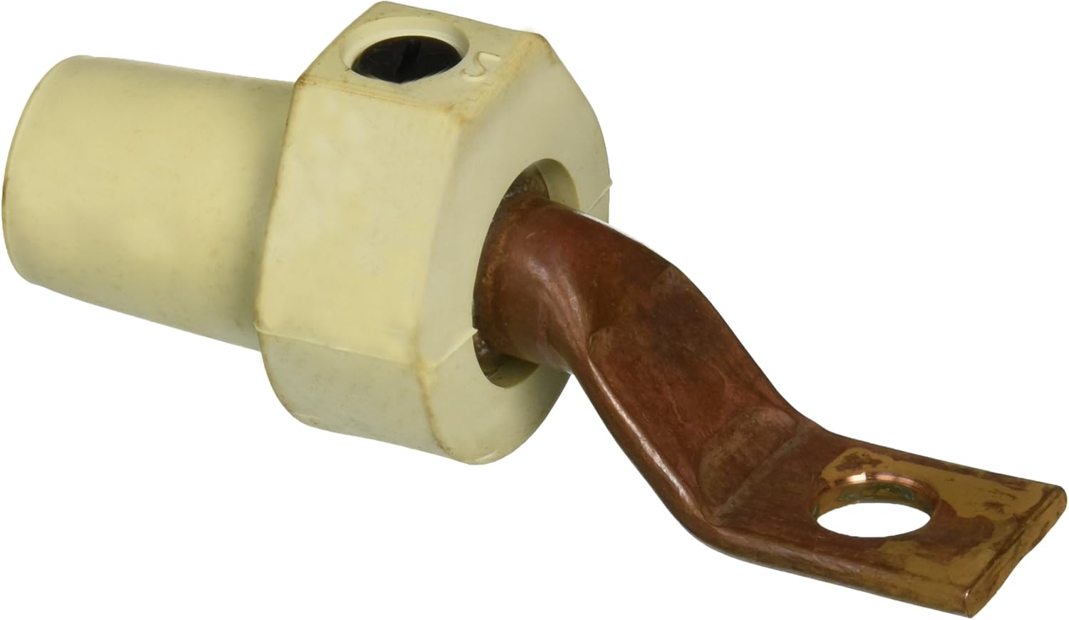 Leviton 16F22-W Female Offset Terminal Connector, 2-4/0 AWG, 400A ...