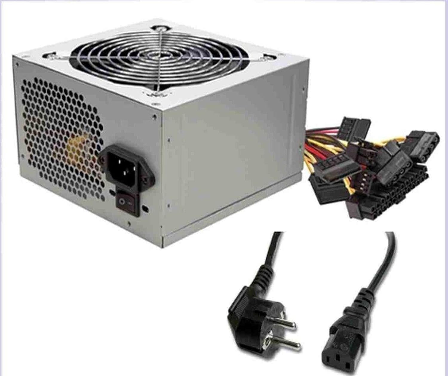 PC-Netzteil ATX - 550 W Max., 2 x Sata, 2 x 4pin Molex: Amazon.de ...