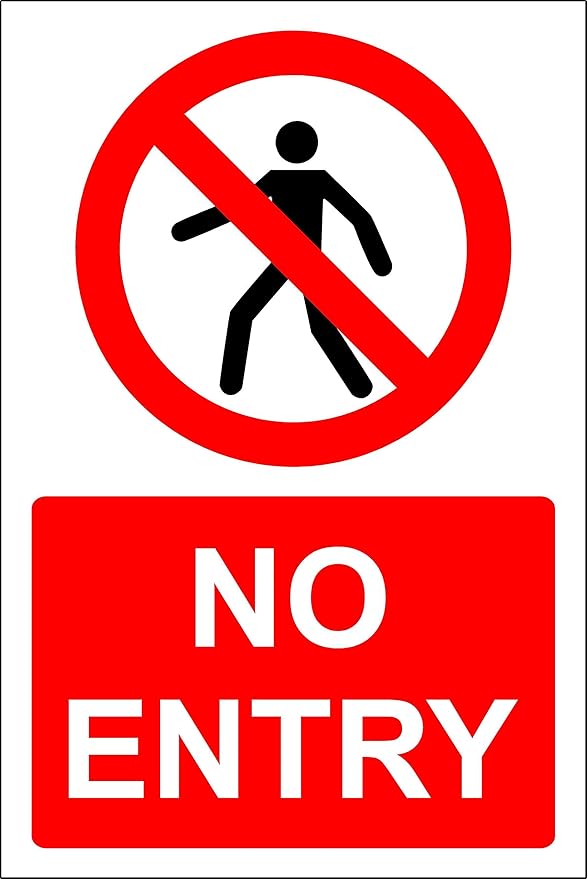 No Entry Prohibition Sign No Entry Sign 3 Signs | Images and Photos finder