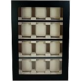 Amazon.com: TimelyBuys 20 Piece Cherry Wood Watch Display Wall Hanging ...