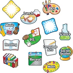Amazon.com : Learning Resources Magnetic Subject Labels : Teaching ...