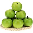 Amazon.com: Gresorth 6pcs Lifelike Artificial Green Apple Faux Fake ...