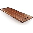Amazon.com: TIDITA 36" Large Acacia Wood Charcuterie Board with Handles - Extra Long Wooden ...