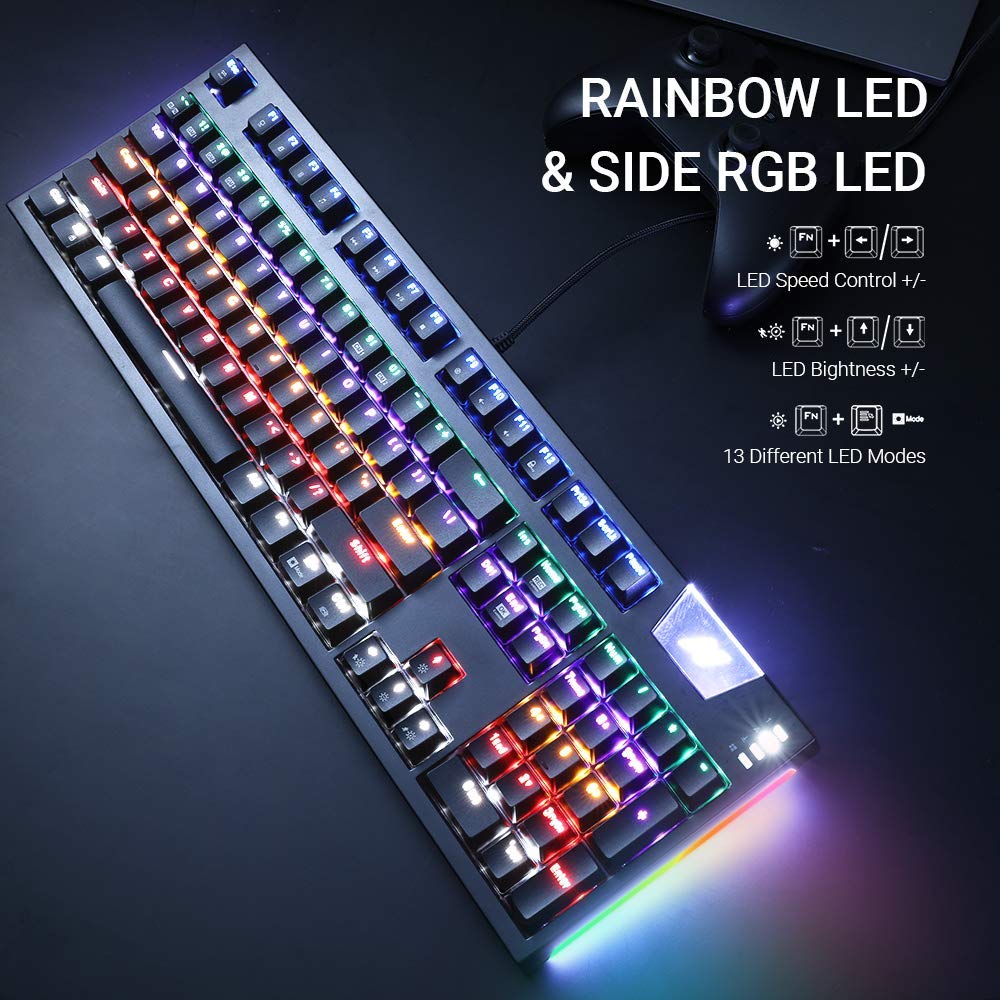 Mua ABKONCORE True 100% Anti-Ghosting Mechanical Keyboard K660, Wired ...