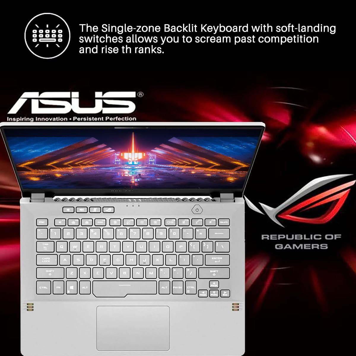 ASUS ROG Zephyrus Gaming Laptop 2023 Newest, 14" FHD 144HZ Display, AMD ...