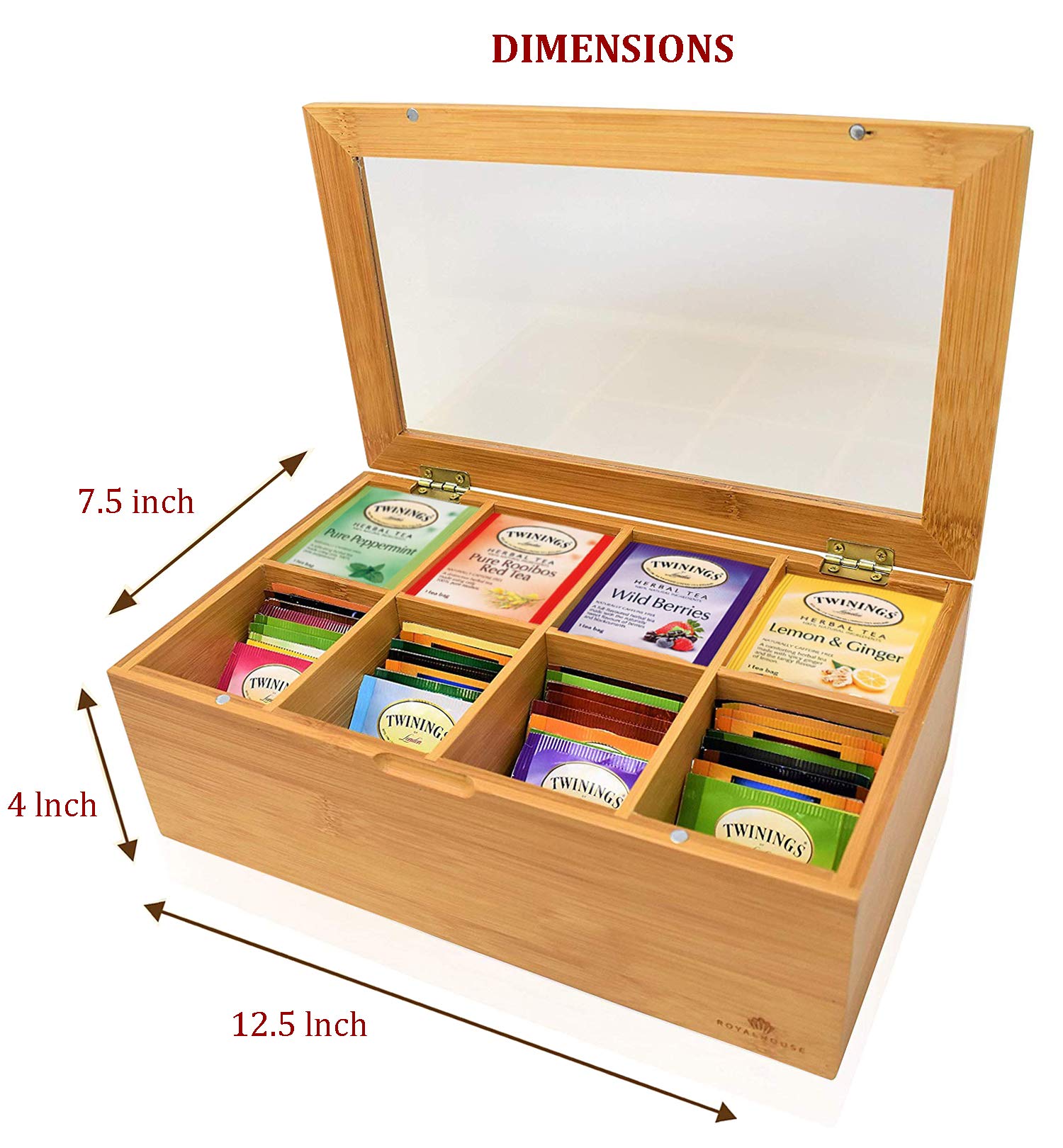 Twinings Tea Bags Sampler Assortment Box – 80 COUNT – Perfect Variety ...