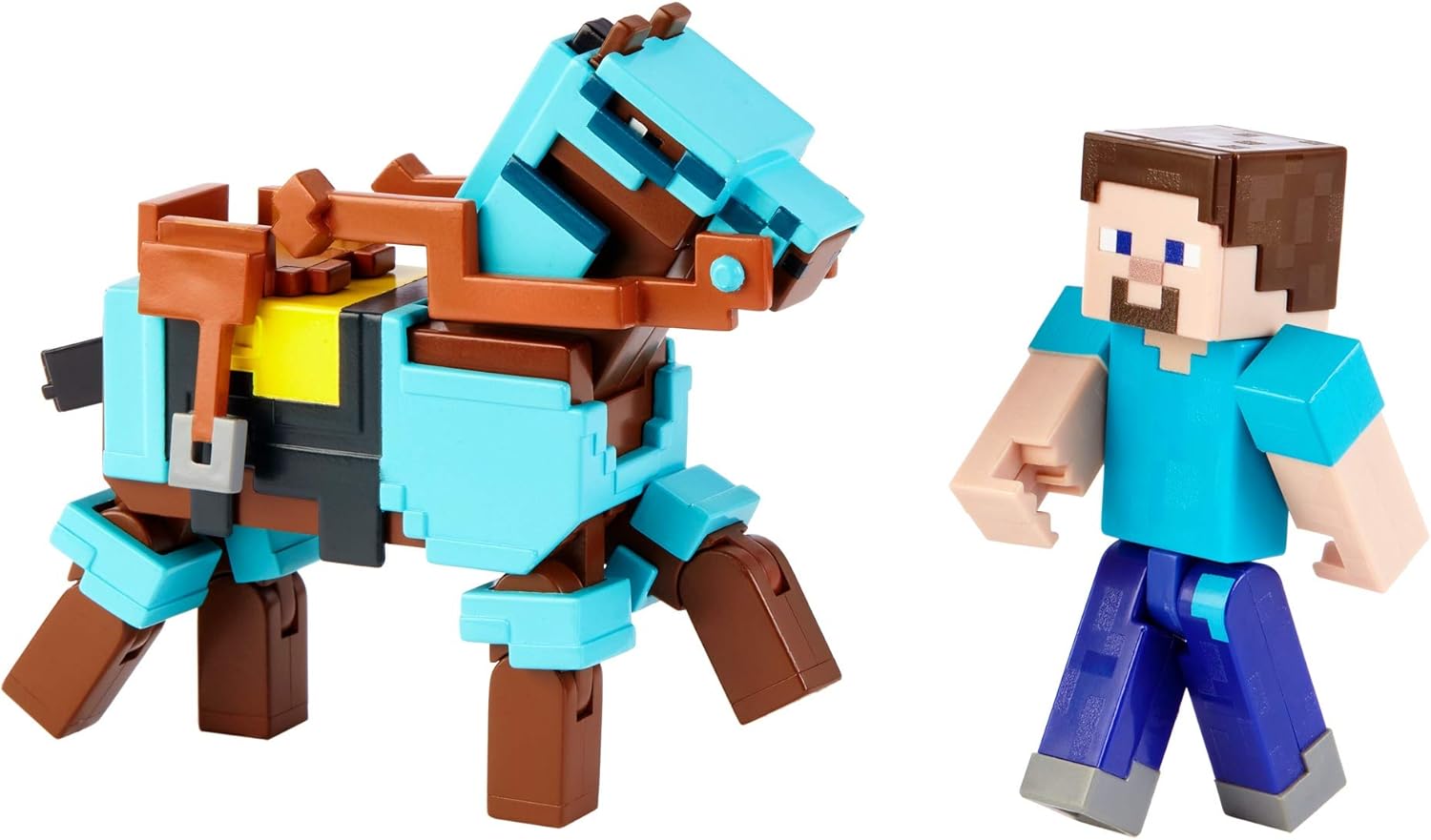 Minecraft GLC78 Action Figure Collectible Characters, Multi-Colour ...