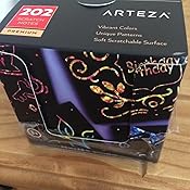 ARTEZA Scratch Paper Notes, Set of 202, 3.5"x3.5" Rainbow, Holographic ...