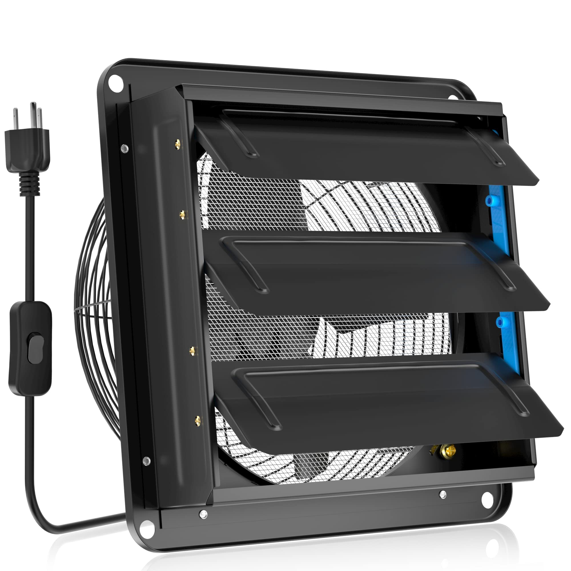 Mua HG Power 10 Inch Shutter Exhaust Fan with Mesh Screen, 647CFM Low ...