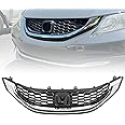 Amazon.com: ECOTRIC Front Grill Compatible with 2013 2014 2015 Honda ...