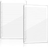 Amazon.com : 5 Pack Lettering Guide Stencil Set Straight Line Stencil ...