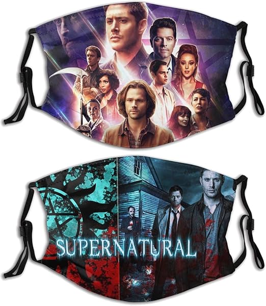 Adjustable Supernatural Face Mask Cover with Filter Reusable Anti-Dust ...