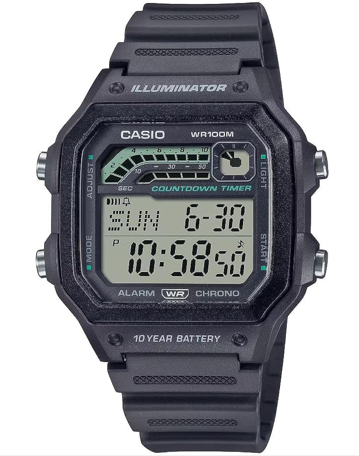 Mua Casio WS1600H Series | Men’s Watch | Sports Design | Stopwatch ...