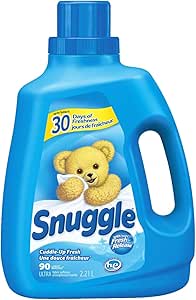 Snuggle Liquid Fabric Softener, Cuddle Up Fresh, 2.21L, 90 Loads ...