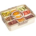 Amazon.com: Platters-Snackle Box Charcuterie Container,Divided Serving ...