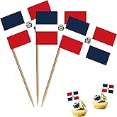 Amazon.com | Fisottey Puerto Rico Toothpick Flag Puerto Rican Mini ...