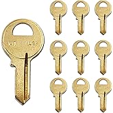 SUMMIT DOORWARE Kwikset Key Blanks in Premium Brass Quality | KW1 Uncut ...