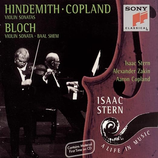 Paul Hindemith, Aaron Copland, Ernest Bloch, Isaac Stern, Alexander ...