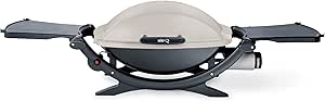 Amazon.com: Weber 396002 Q 200 Portable 280-Square-Inch 12000-BTU ...