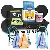 Amazon.com: Pet Supply Storage Organizer Wall Mount Adjustable Metal ...