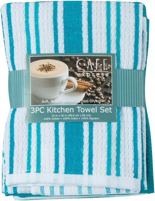 Amazon.com: Kay Dee Designs Multi Weave Kitchen Towels, Set of 3 ...