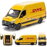 Amazon.com: KiNSMART - Mercedes-Benz Sprinter UPS Edition Cargo Van, 1: ...
