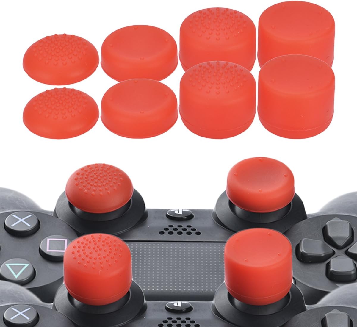YoRHa Profesional Thumb Grips Thumbstick de los pulgares Cubierta del ...