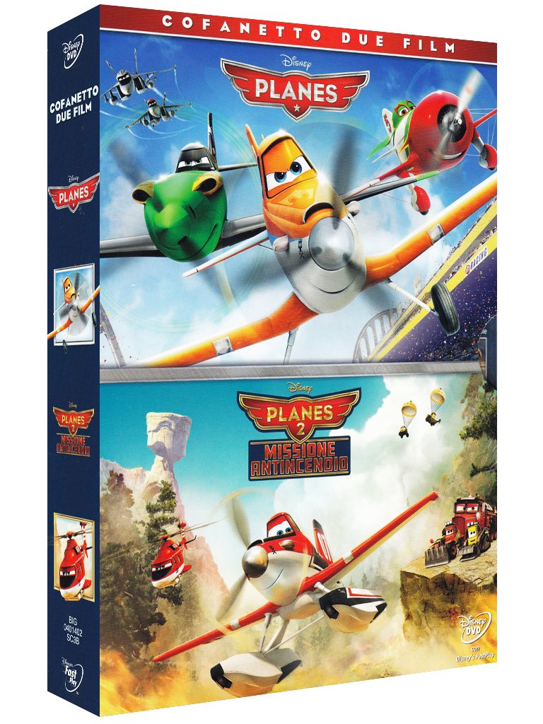 Amazon.com: Planes + Planes 2-Missione Antincendio [2 DVDs] [IT Import ...