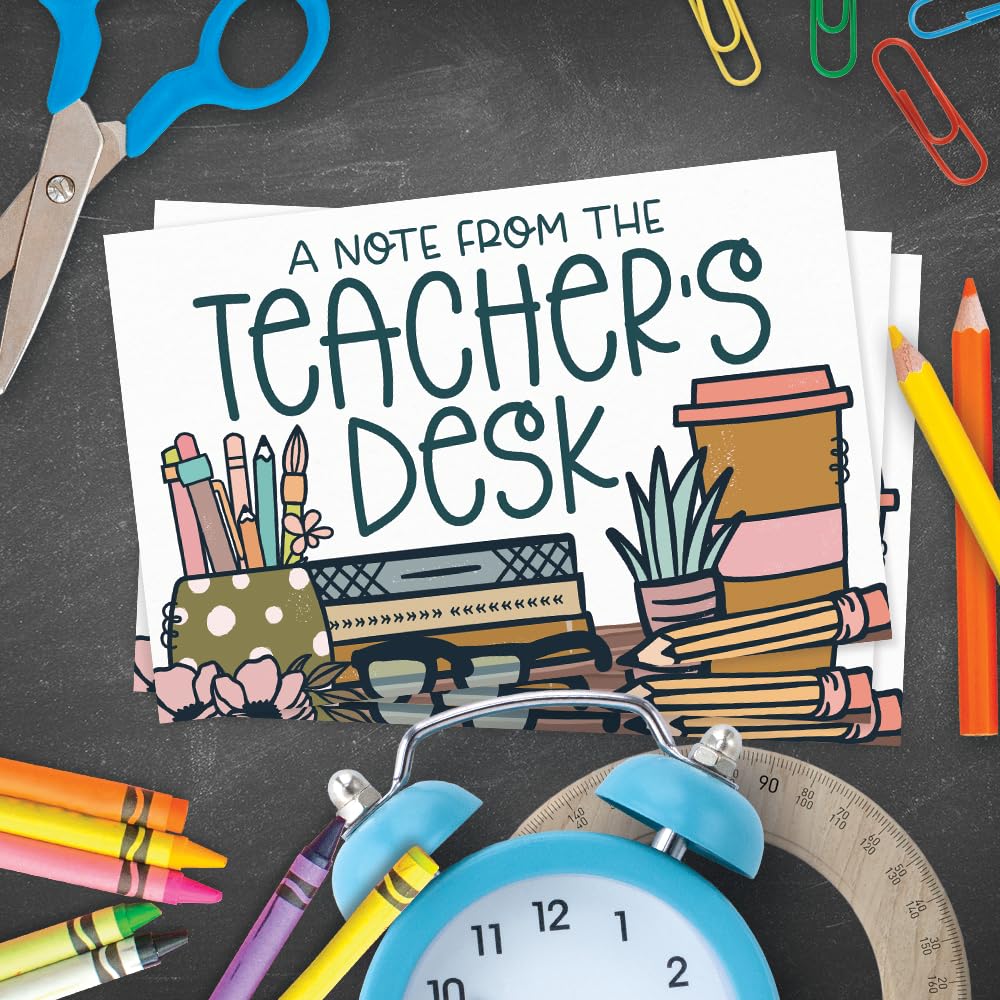 Mua m&h invites Desk Doodle Teacher Postcards - 50 Pack Positive Notes ...