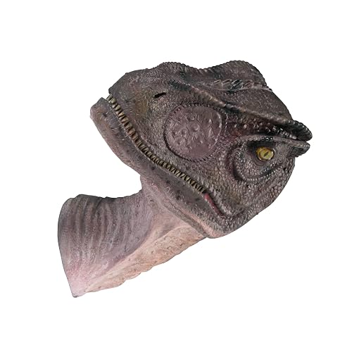 Design Toscano Giant Allosaurus Dinosaur Wall Trophy Sculpture, Mouth ...