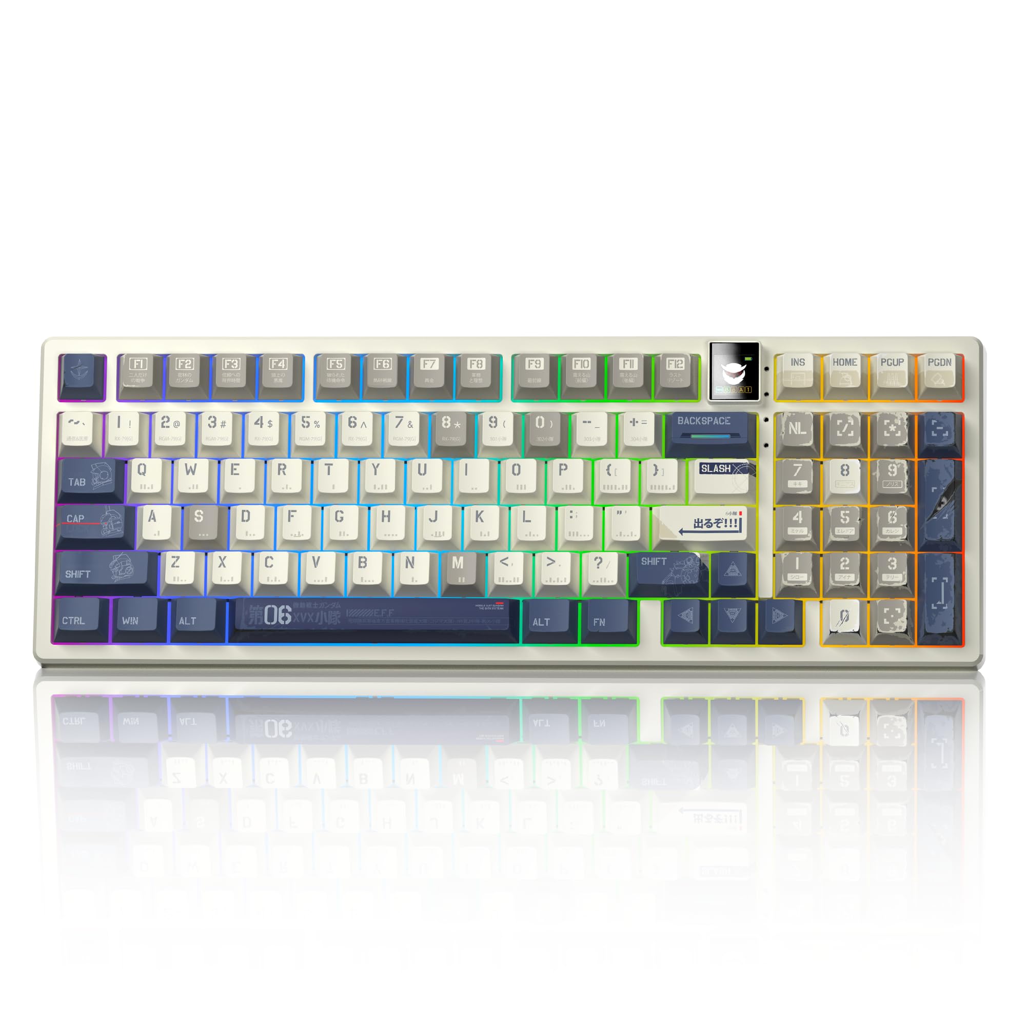 Mua Gundam Mechanical Keyboard,XVX K98 Wireless Gaming Keyboard,Cherry ...