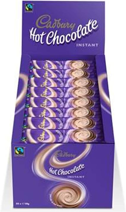 Cadbury Instant Hot Chocolate Sachets - 50x28g: Amazon.co.uk: Grocery