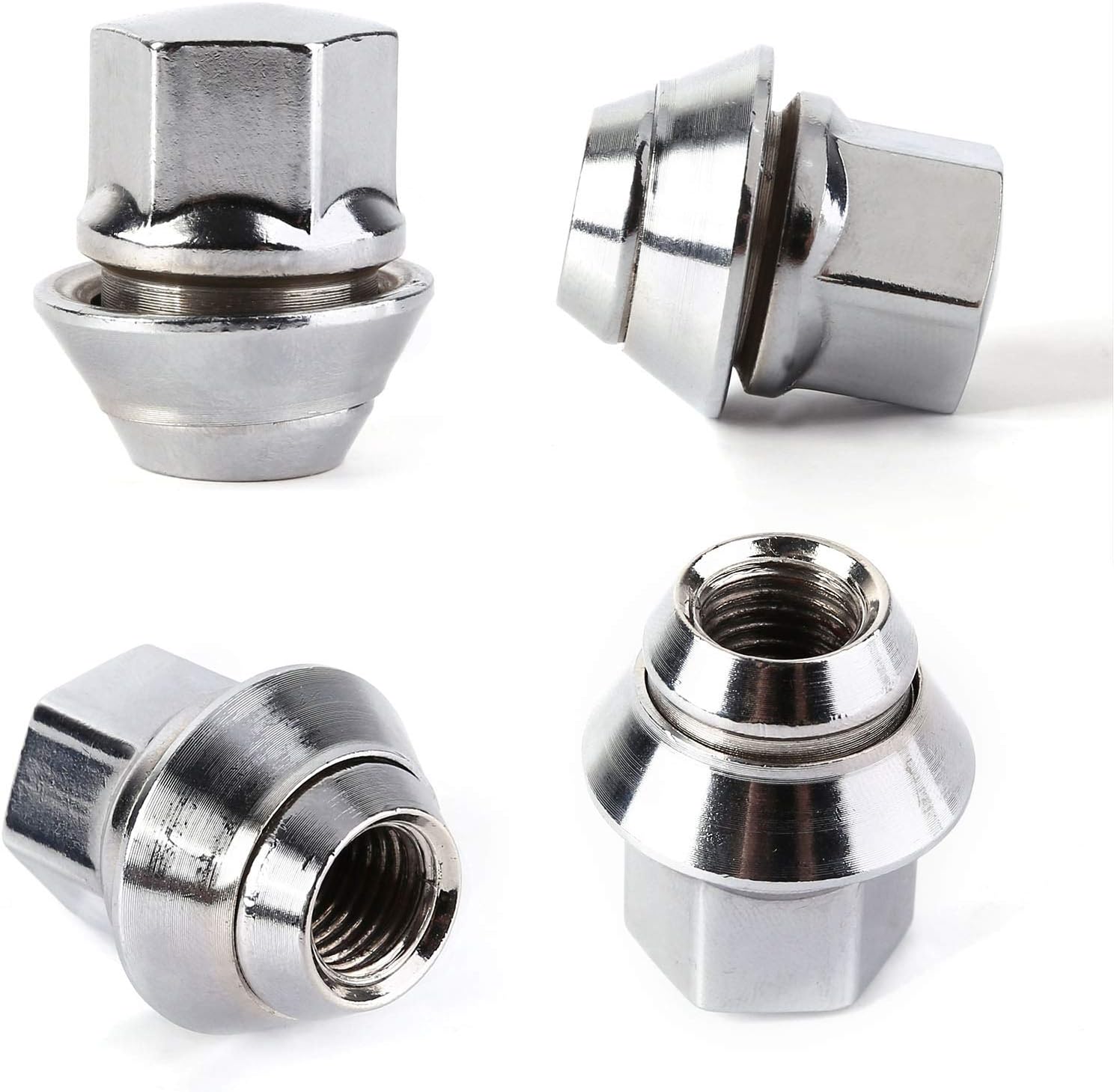 SurePromise Alloy Wheel Nuts With Floating Captive Washers M12x1.5 Lugs ...