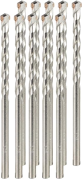 AGT Schlagbohrer-Set: Beton-Bohrer-Set für Schlag- und Drehbohrer, 5 mm ...
