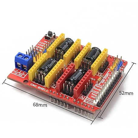 Mua RATTMMOTOR CNC Controller Kit CNC GRBL Shield Board V3 Expansion Board with 4pcs DRV8825 ...