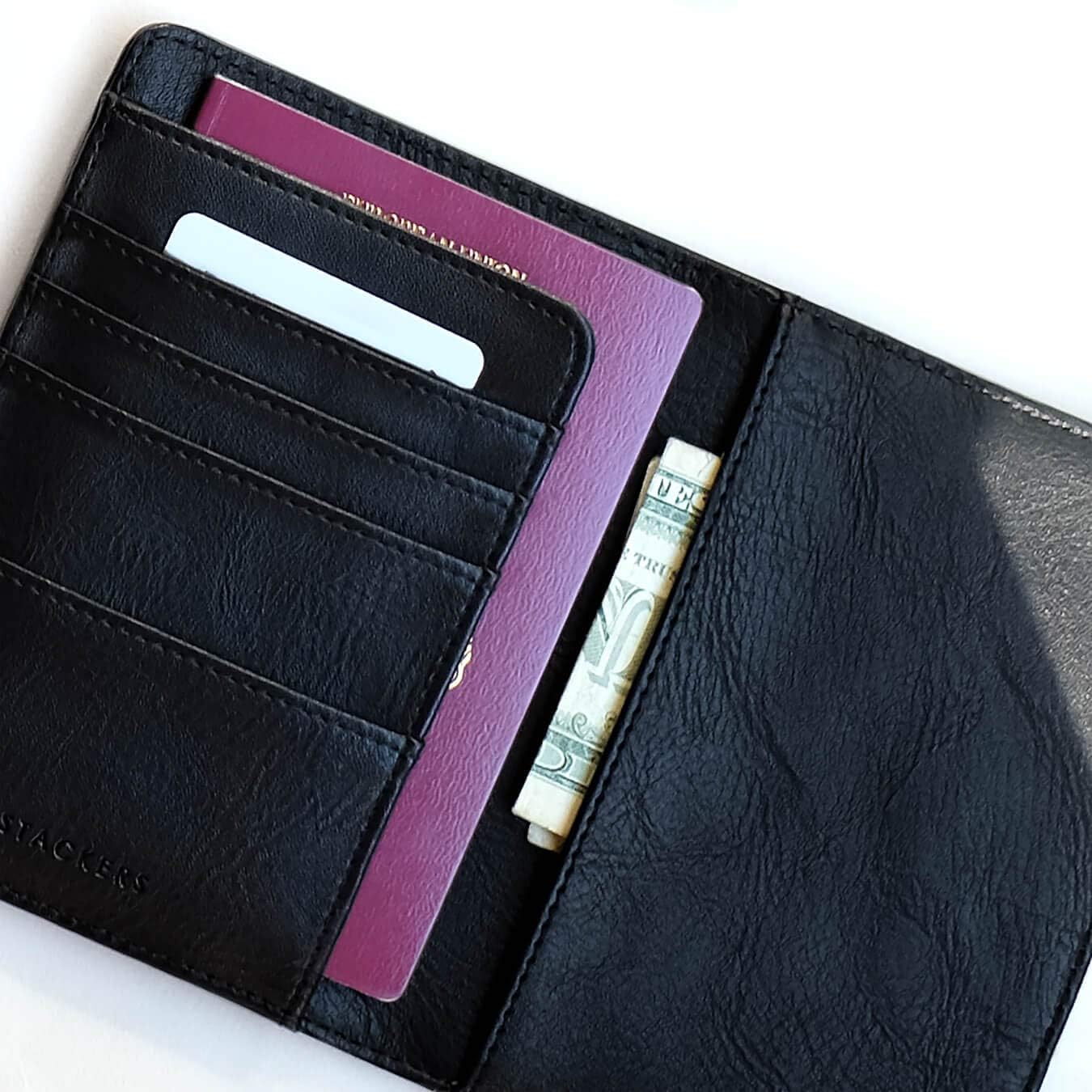 Stackers Mens Brown Passport Holder – BigaMart