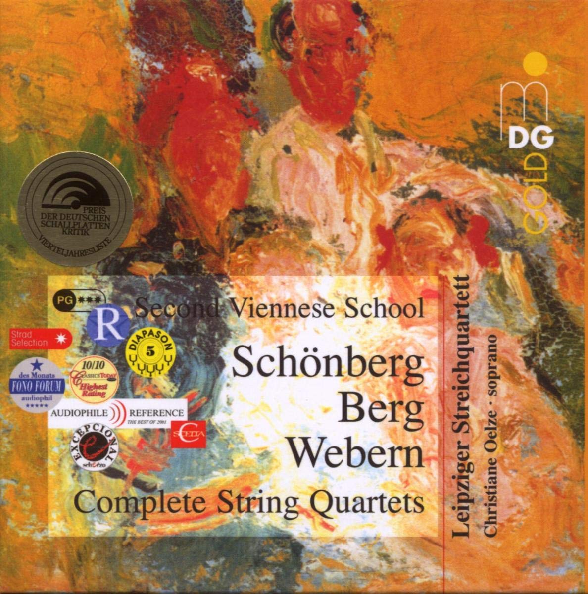 Complete String Quartets: Schonberg/Berg/Webern, Berg, Schonberg, Webern, 0, Leipziger ...