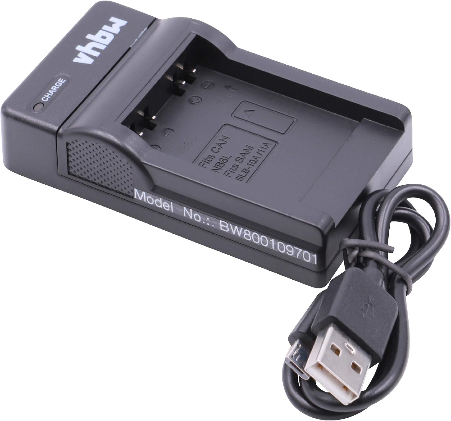 vhbw Chargeur Micro USB câble pour caméra Samsung WB500, WB5000, WB550 ...