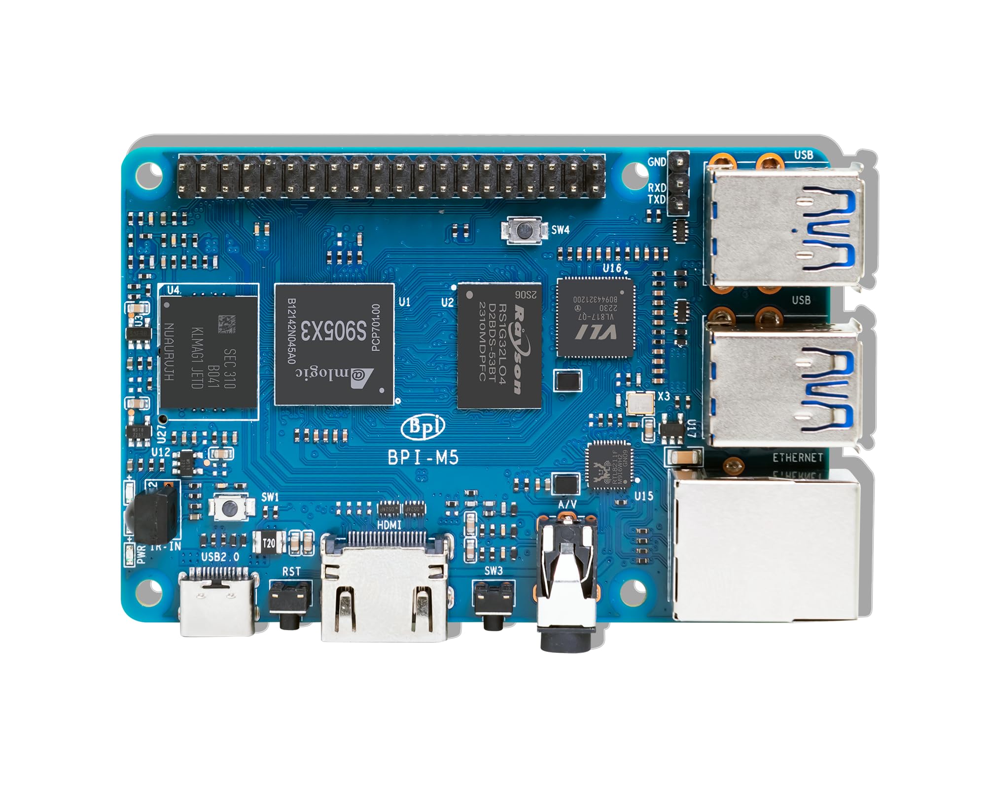 Mua youyeetoo BPI-M5 Amlogic S905X3 Single Board Computer with 4GB RAM ...