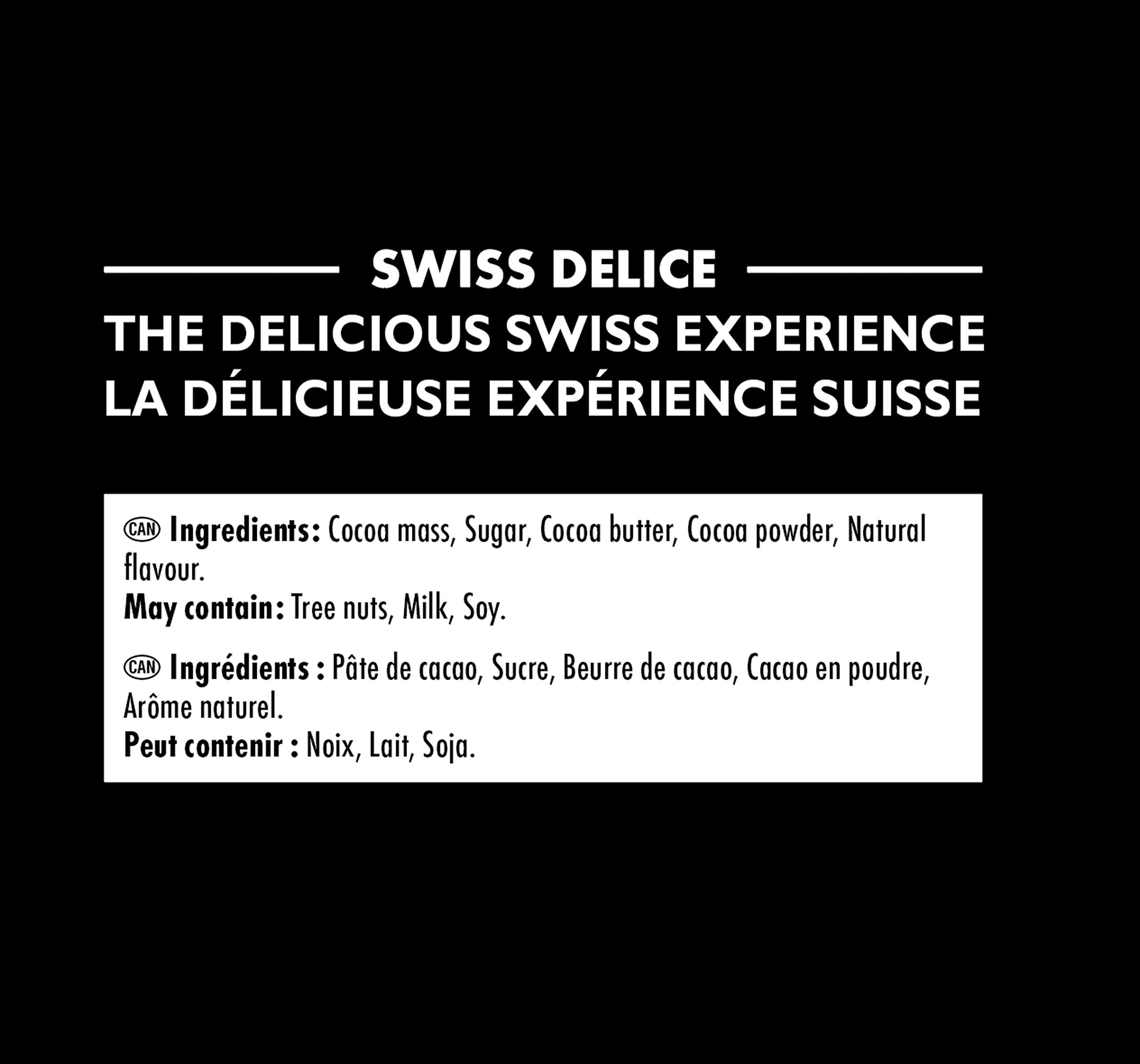Mua Swiss Delice Dark Chocolate Squares - 72% Chocolate Noir ...